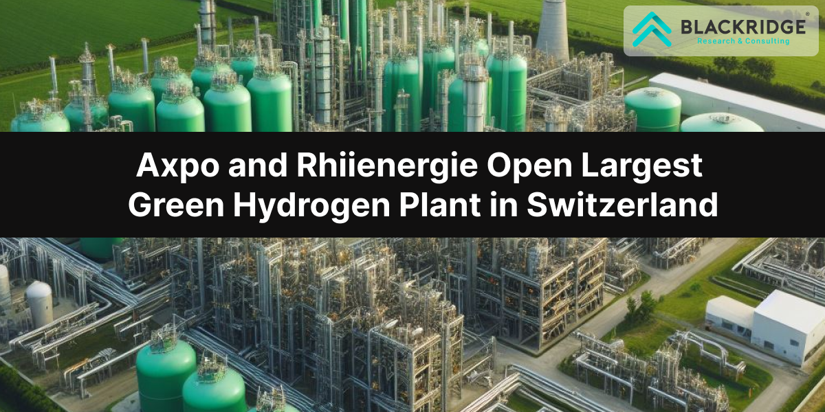Axpo Opens Largest Green Hydrogen Plant in Switzerland