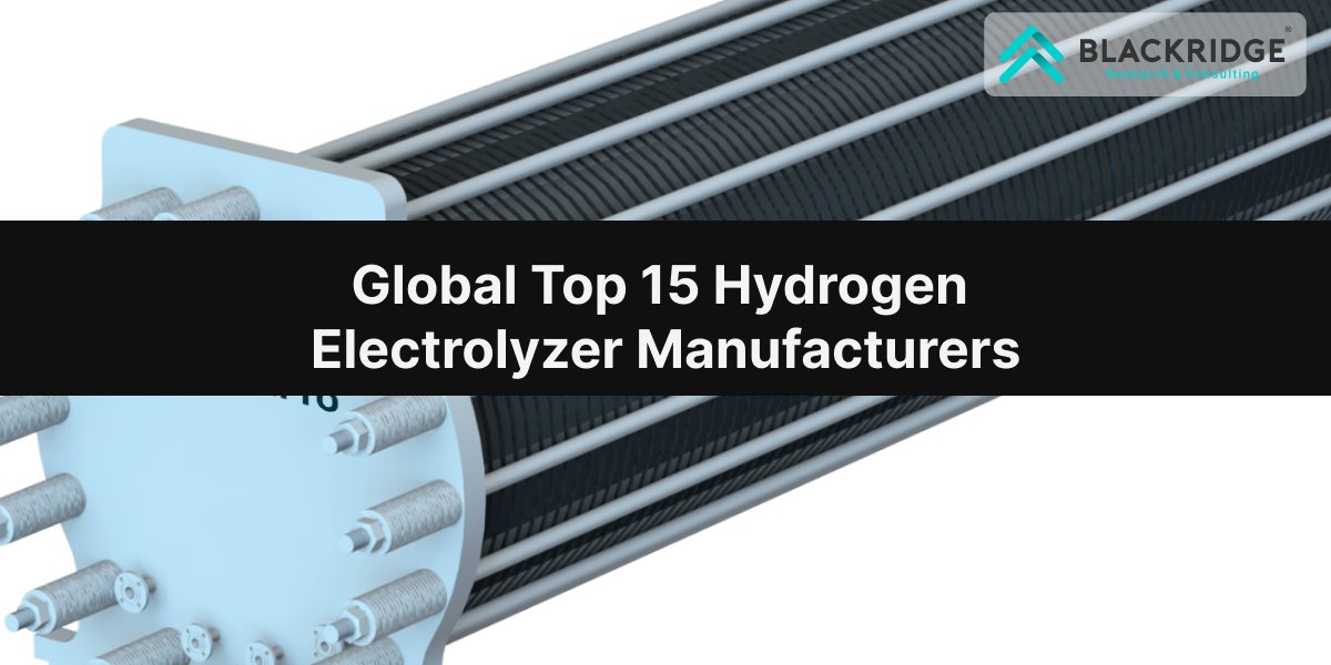 Top 15 Hydrogen Electrolyzer Manufacturers (By Capacity) | 2024