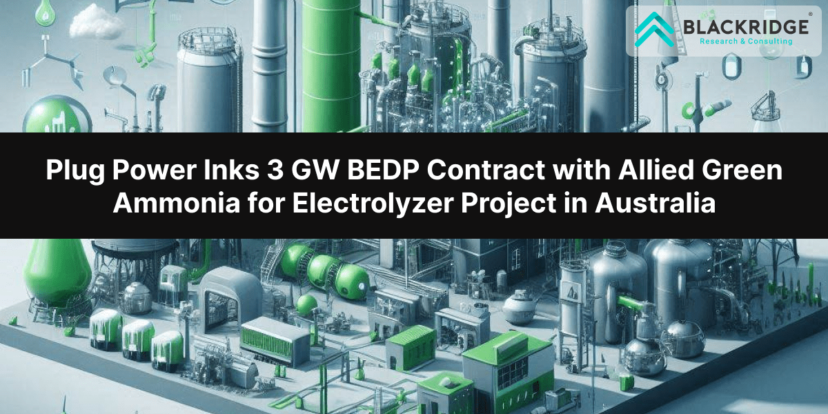 Plug Power & AGA Partner on 3GW Green Ammonia Project