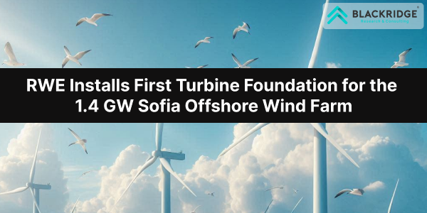 Sofia Wind Farm: RWE Installs First Turbine Base